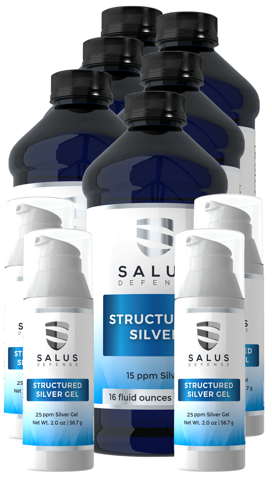 Purchase Tumeric, Antioxidants, Probiotics, and Silver | Salus Defense