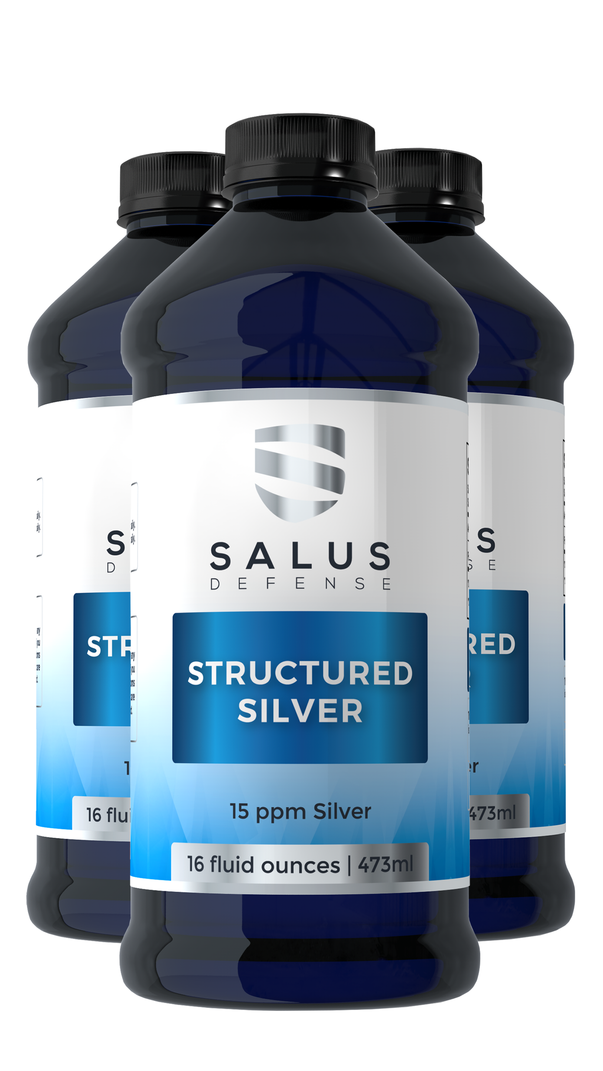 Structured Silver Liquid 3 Pack – Salus Defense