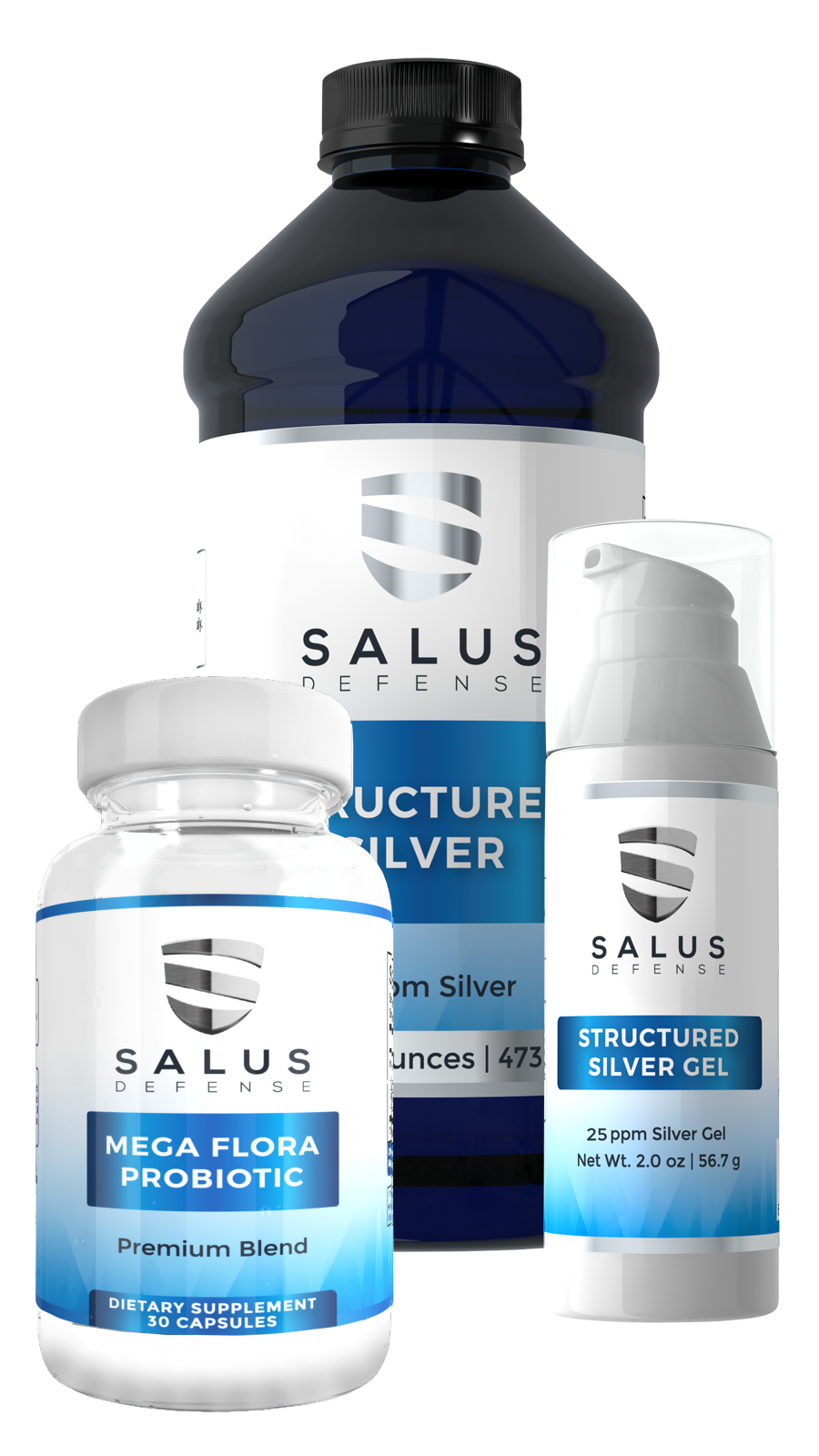 Purchase Tumeric, Antioxidants, Probiotics, and Silver | Salus Defense